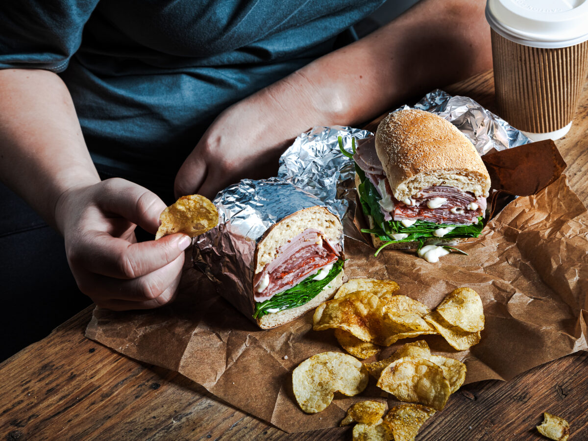 The Mighty Meat-eor Sandwich - Kara Foods